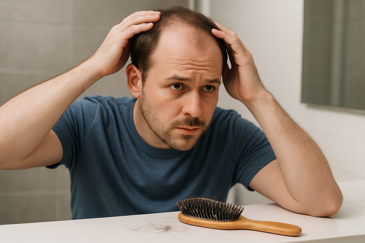 Male hair loss: How to stop balding and regrow hair fast | MDhair